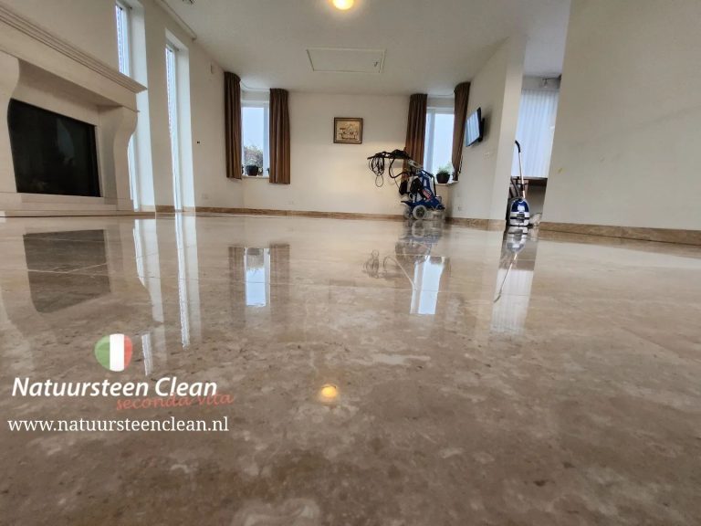Polijsten van een marmer vloer / Marmeren vloer polijsten kosten?